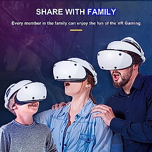 DEVASO Adjustable Head Strap for Playstation VR2, Reduced Pressure Lightweight PSVR2 Strap, Enhanced Support and Comfort in VR Headset Compatible with PS5 VR2