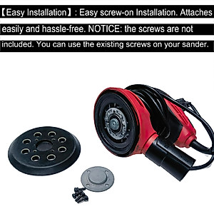 2 Pack 5 Inch 8 Hole Hook-and-Loop Replacemet Sanding Pad for SKIL SR211601 SR6604B SR660302 Random Orbital 5” Sander Pad