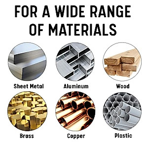 Drill America 60 Piece High Speed Steel Screw Machine (Stub) Drill Bit Set (Wire Sizes: #1 - #60), DWDST Series