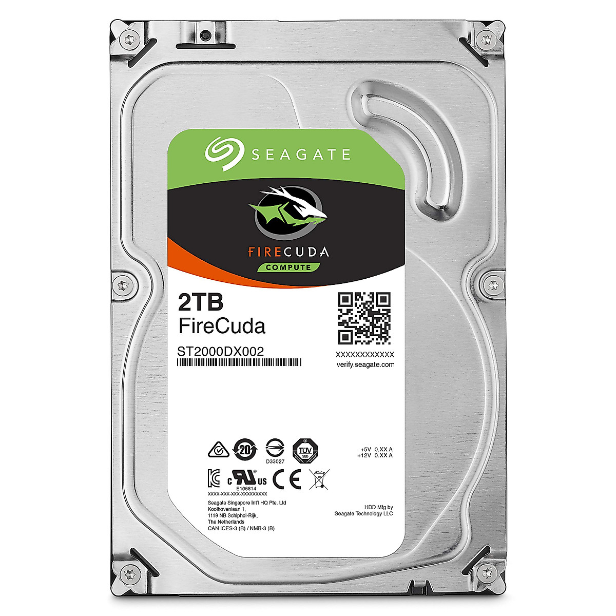 Seagate FireCuda 2TB Solid State Hybrid Drive Performance SSHD – 3.5 Inch SATA 6Gb/s Flash Accelerated for Gaming PC Desktop Frustration Free Packaging (ST2000DX002)