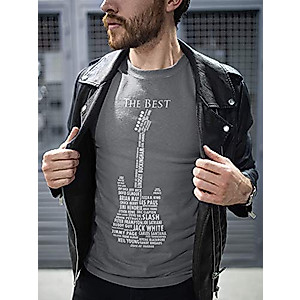 Guitar Legends Guitar Shirt - Guitar T Shirts for Men - Guitar Gifts for Men - Guitar Shirts for Men - Rock Band Concert Tshirts - Gifts for Guitar Players - Guitar Tshirts for Men Black
