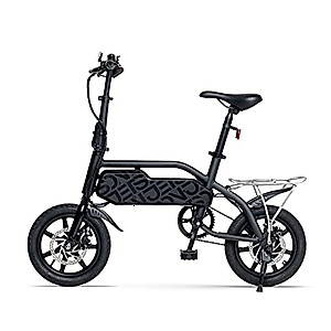 Jetson J5 Electric Bike, Top Speed of 15 MPH, Maximum Range of 15 miles with Twist Throttle Or 30 miles with Pedal Assist, 350-Watt Motor, Ages 12+, Black, JJ5-BLK