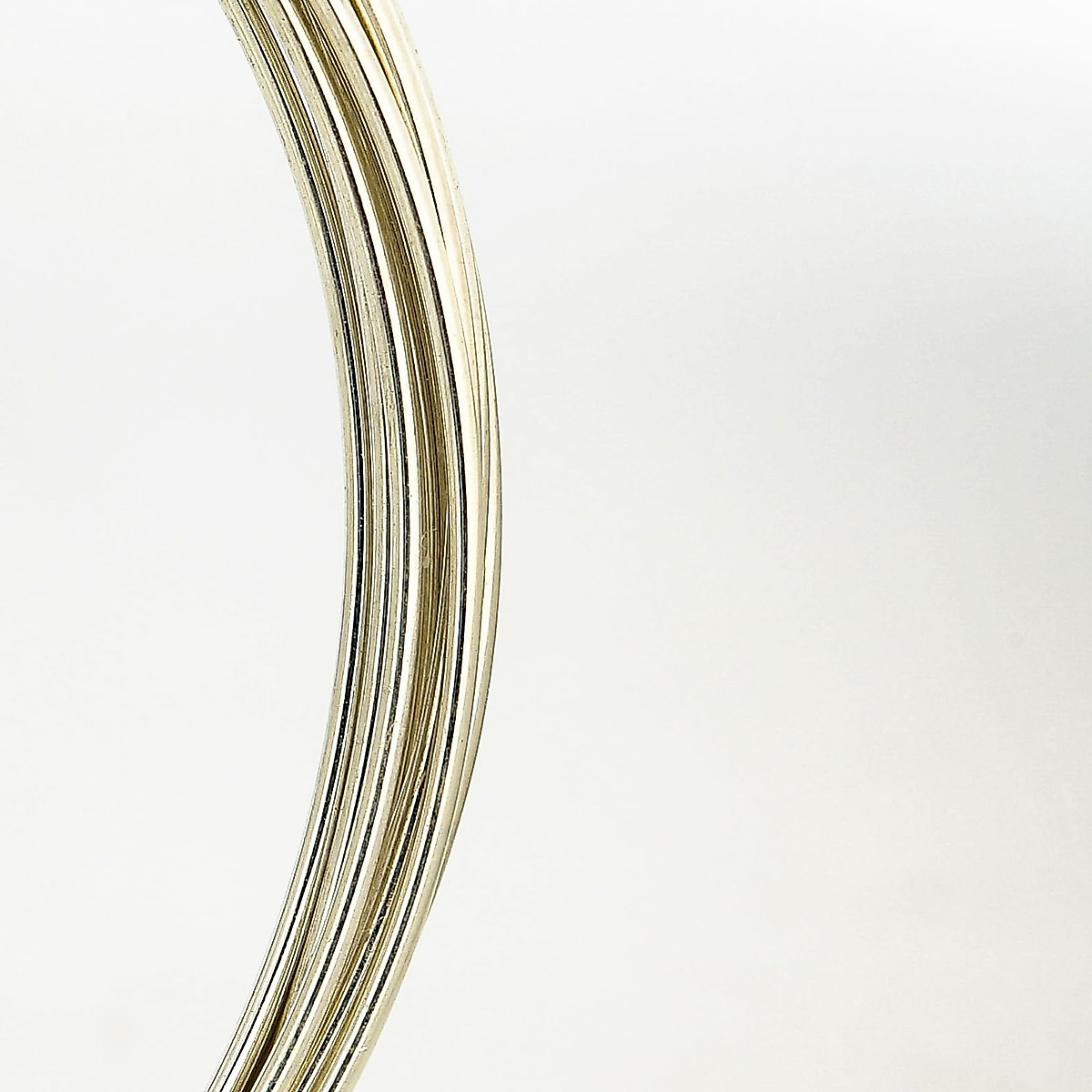 18 Gauge/1.0 mm, 5 FT Half Hard 925 Sterling Silver Wire, Round Making Jewelry Wire, Memory Wire