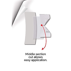 EARLAP Ear Corrector, Contain 20 Ear Tape, Solve Big Ear Problem with Ear Stickers by Pinning Back Ears, Cosmetic Aesthetic Correctors for Prominent Ears, Waterproof Ear Correctors Sticks for Adults