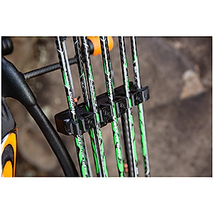 Tightspot Hunting Shooting Archery Lightweight 7-Arrow Quiver with Quick Draw System, Black, Right Hand