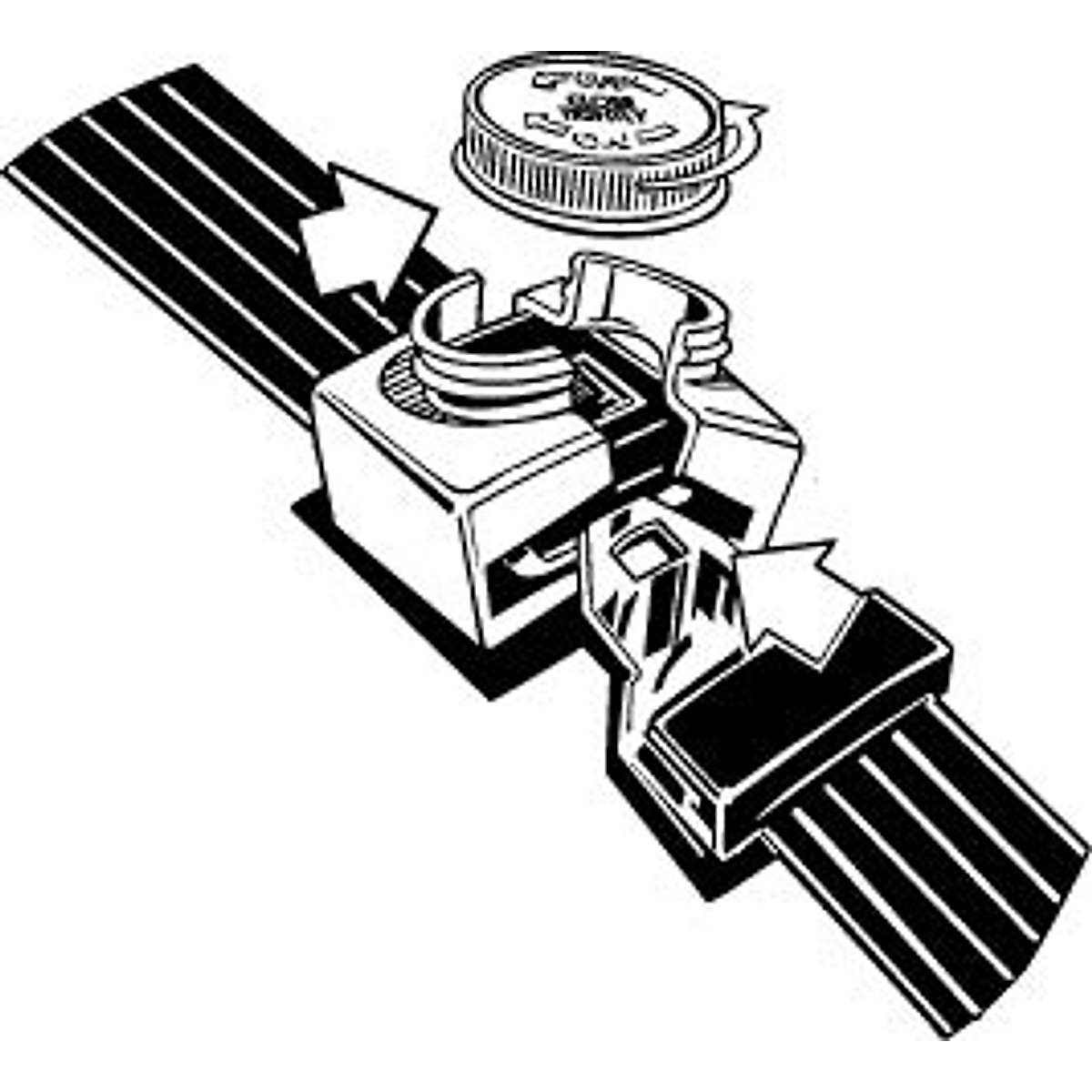 Buckle Guard Seat Belt Button Cover (Black 2 Pack) Deters Kids and Disabled Adults from Opening Their Seat Belt Buckles While Riding in a Motorized Vehicle, Works Best on Buses, Commercial Vans