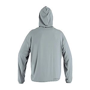 O'Neill Men's 24-7 Traveler UPF 30+ Long Sleeve Sun Hoodie, Cool Grey/Cool Grey, L