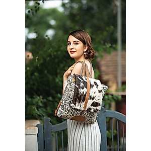 Myra Bag Women's Flapover, Multicolor, Medium