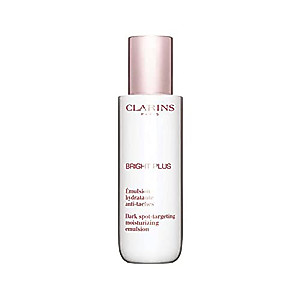 Clarins Bright Plus Moisturizing Emulsion | Visibly Brightens and Targets Dark Spots | Promotes Even Skin Tone | Hydrates and Soothes | 96% Natural Ingredients | Acerola Extract, Rich In Vitamin C