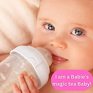 Secrets of Tea Baby Colic Babies' Magic Tea – Organic, Natural, Safe – Calming & Soothing Relief for Baby Acid Reflux, Gas, Colic – 40 Count(2 Pack)