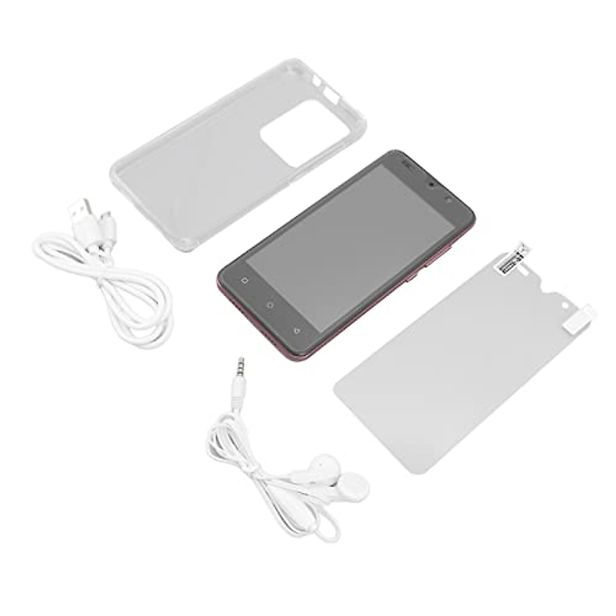 Dpofirs Unlocked Smartphone for Android 6, 5" FHD Screen, 2GB RAM 32GB ROM, 2200mAh Battery, GSM Unlocked Cell Phone, Facial Recognition, Dual SIM Slot Smartphone(Coffee Purple)