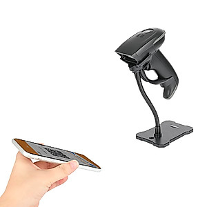 UNIDEEPLY Goose Neck Hands Free Adjustable Barcode Scanner Stand for Bar Code Readers Gun Desk Support Holder Mount Only