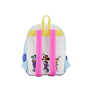 Loungefly Disney Mousercise Womens Double Strap Shoulder Bag Purse