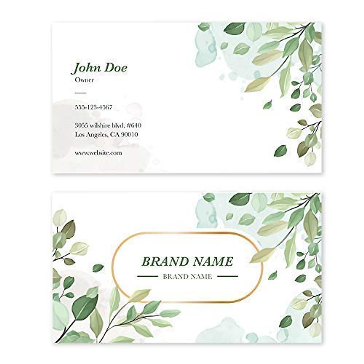 Premium Custom Business Cards 250 cards Elegant Shimmering Metallic Paper 3.5x2 inches Customizable Design with Luxurious Soft Texture
