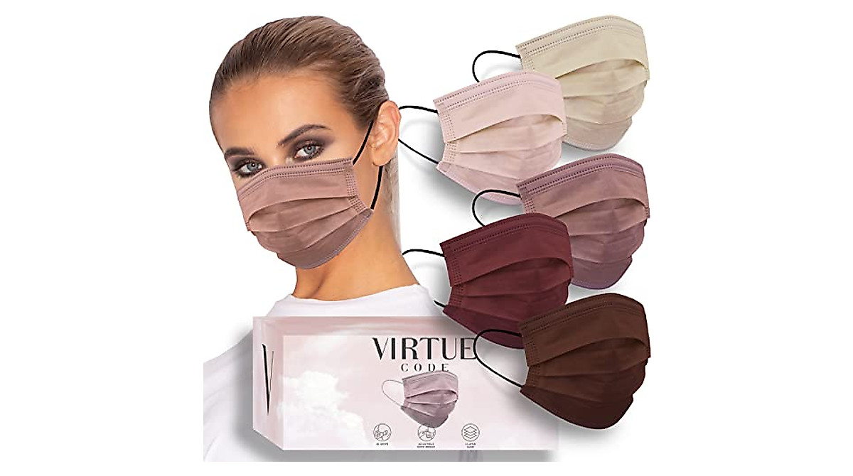 VIRTUE CODE Balance Face Masks - Soft & Colorful