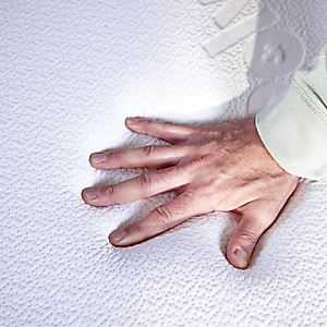 Polysleep 10" Memory Foam Mattress — Breathable Top Layer & Soft Liquid Repellent Cover, Premium Hybrid Bed in a Box, Made in North America — Queen Size