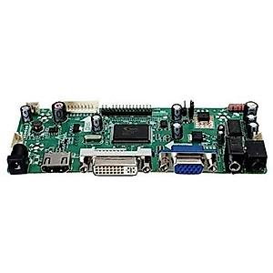 ZYM119 LCD Controller Board 40P 8-bit HD DVI VGA Audio PC Module Kit for B156XW02 15.6 Inch Display Circuit Board