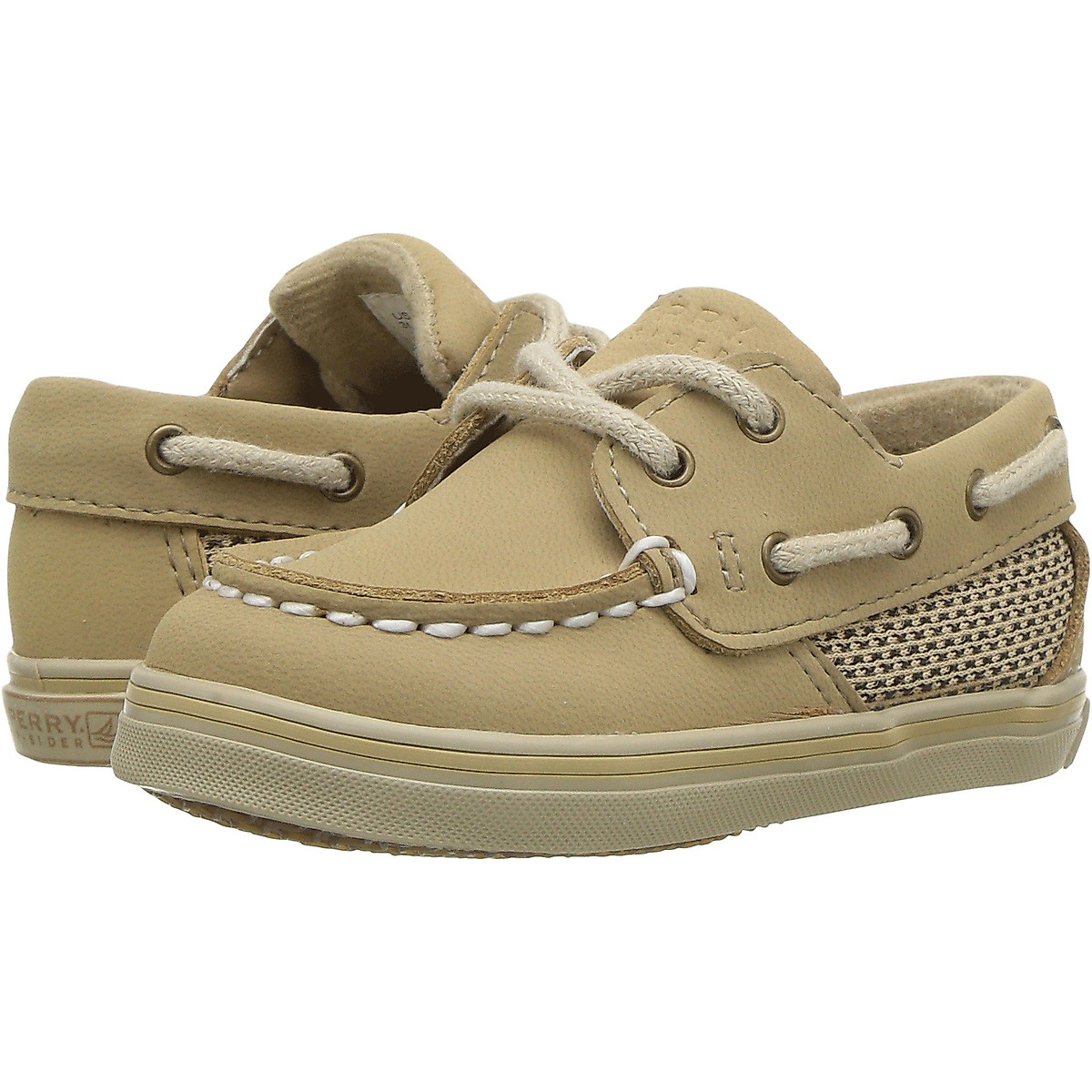Sperry baby girls Intrepid Crib Boot, Linen/Oat, 2 Infant US