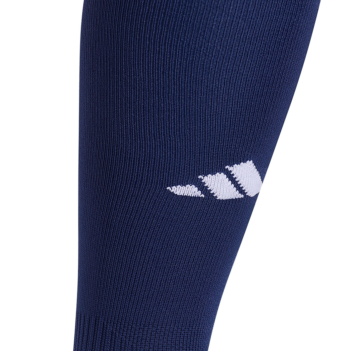 adidas Unisex Metro 6 Soccer Socks (1-pair), Team Navy Blue/Clear Grey/White, Large