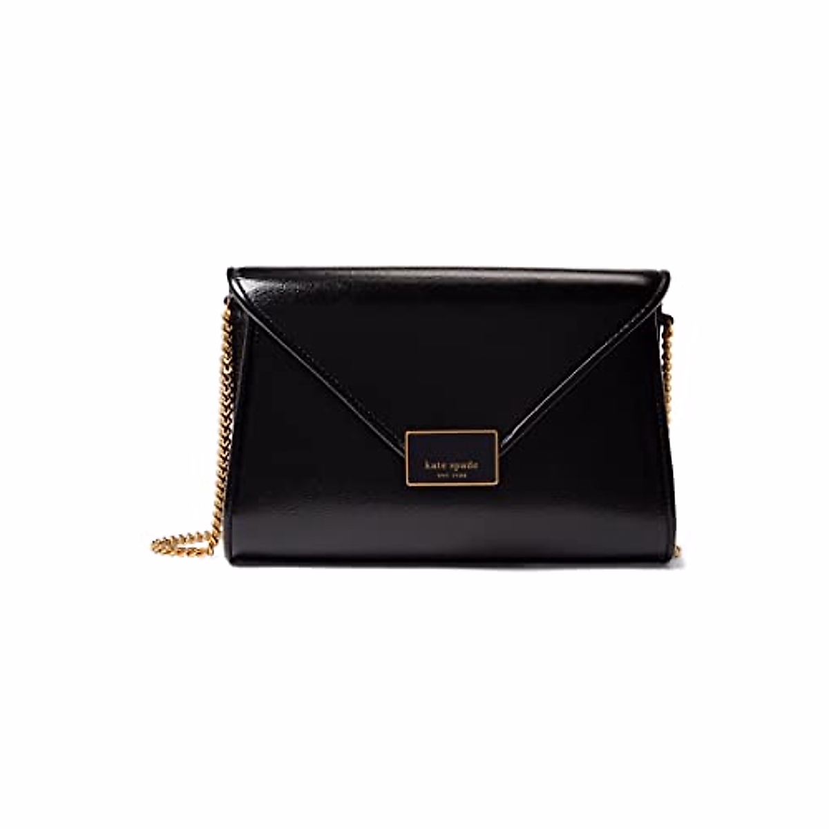 Kate Spade New York Anna Medium Envelope Clutch Black One Size