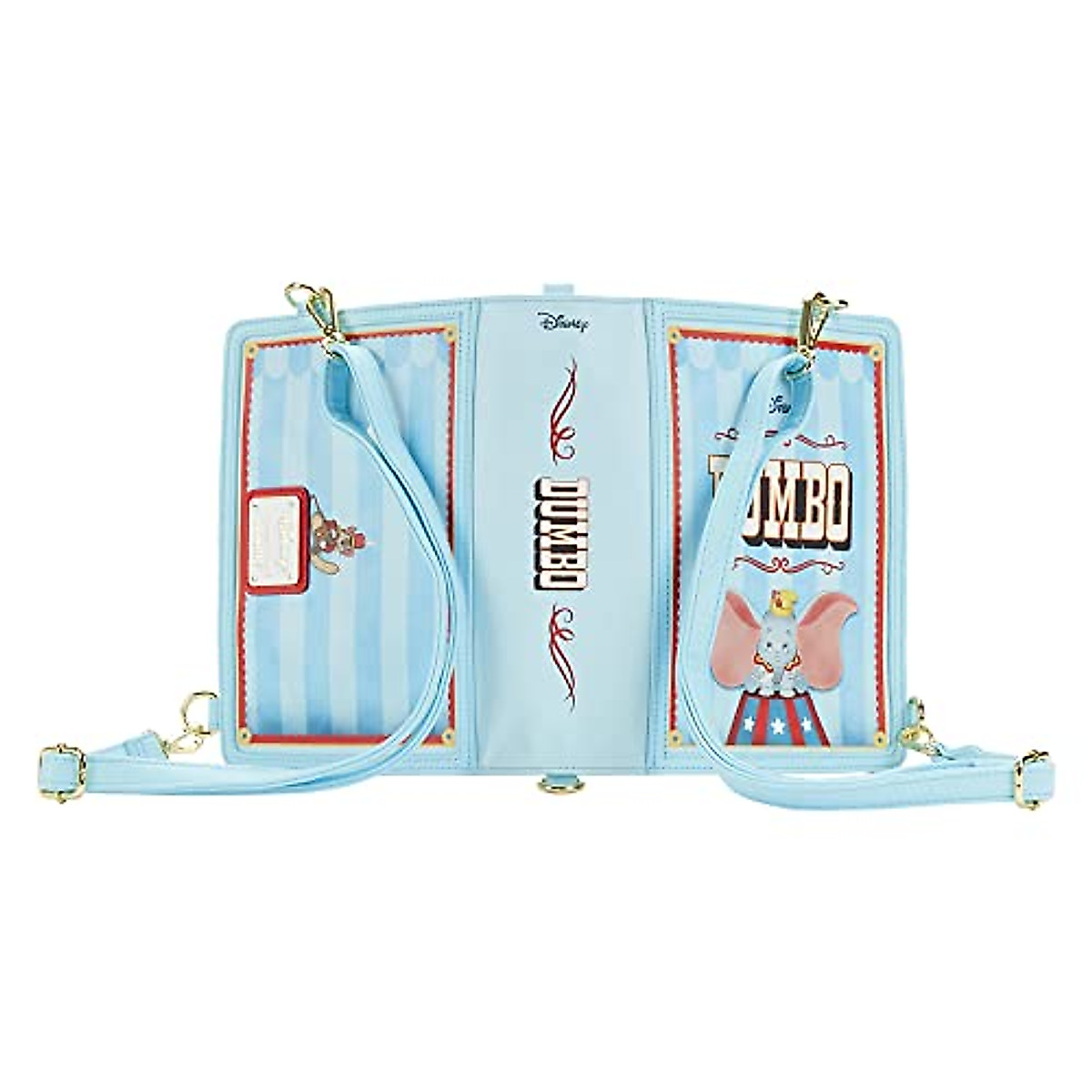 Loungefly Disney Dumbo Book Series Convertible Crossbody Dumbo One Size