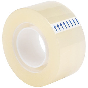 Q-Connect Easy Tear Polypropylene Tape 24mmx33m 1 Inch Core Clear (Pack of 6)