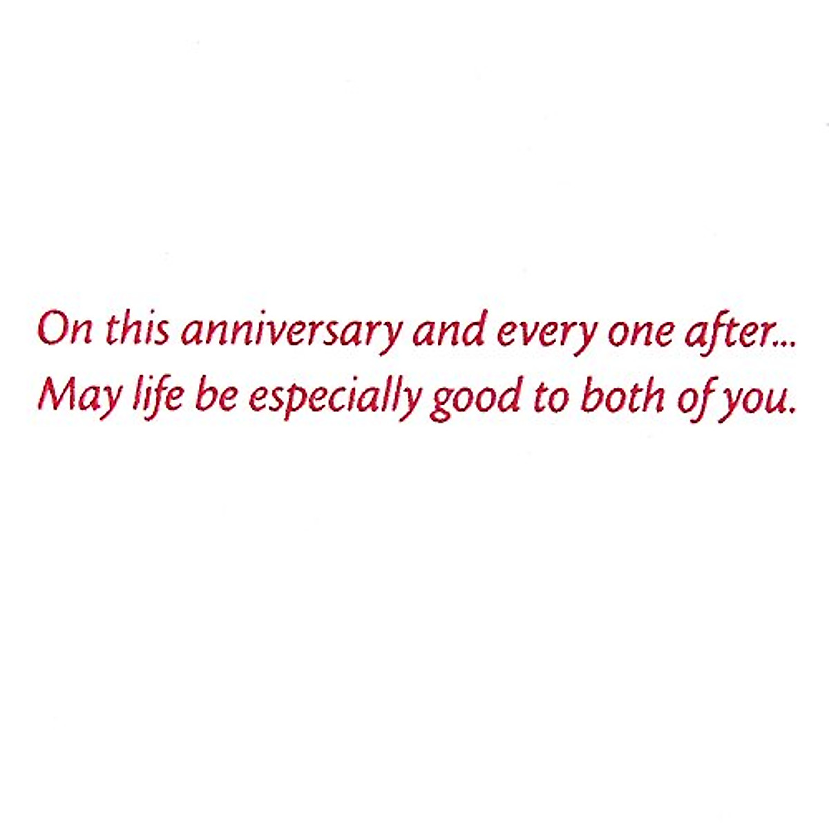 Hallmark Signature Anniversary Card for Couple (Happy Anniversary)