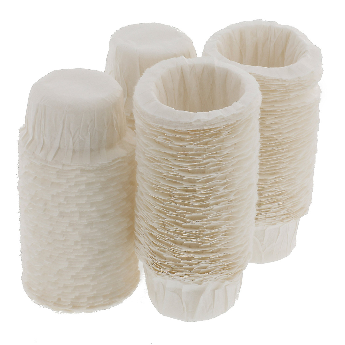 Disposable Paper Coffee Filters 300 count - Compatible with Keurig, K-Cup machines & other Single Serve Coffee Brewer Reusable K Cups - Use Your Own Coffee & Make Your Own Pods - Works with All Brands