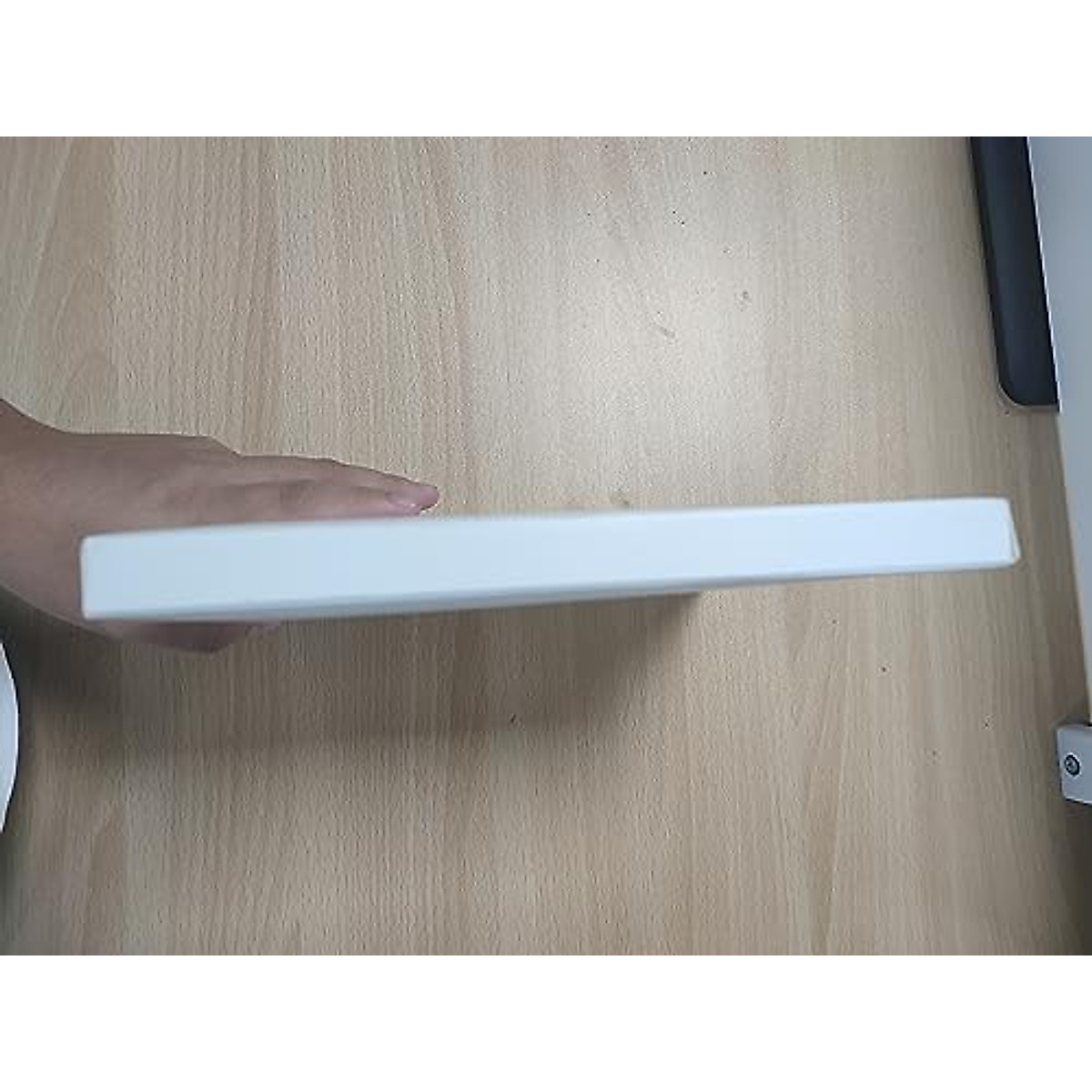 Large Makeup Bag Zipper Pouch Travel Cosmetic Organizer for Women (Large, Grey)