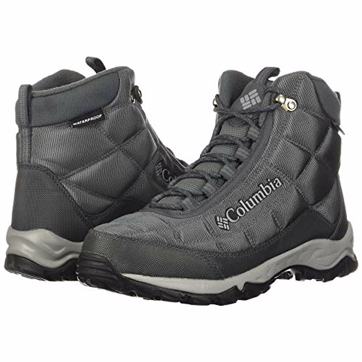 Columbia Men's Firecamp Boot, Titanium Grey Steel/Graphite, 15
