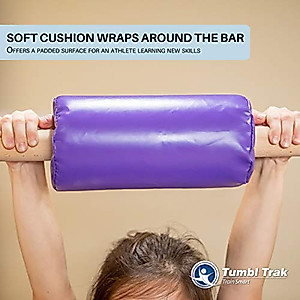 Tumbl Trak Gymnast Bar Pad, Purple, 9.5-Inch