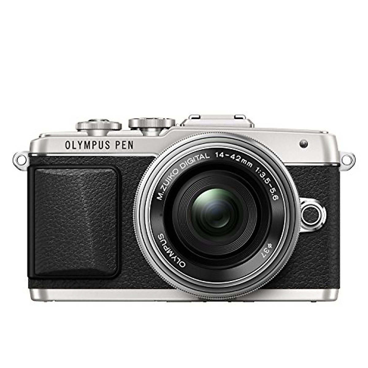 Olympus E-PL7 16MP Mirrorless Digital Camera with 3-Inch LCD with 14-42mm EZ Lens (Silver) - International Version