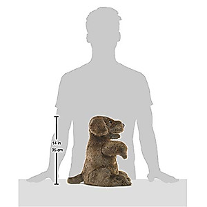 Folkmanis Sitting Dog Hand Puppet, Brown