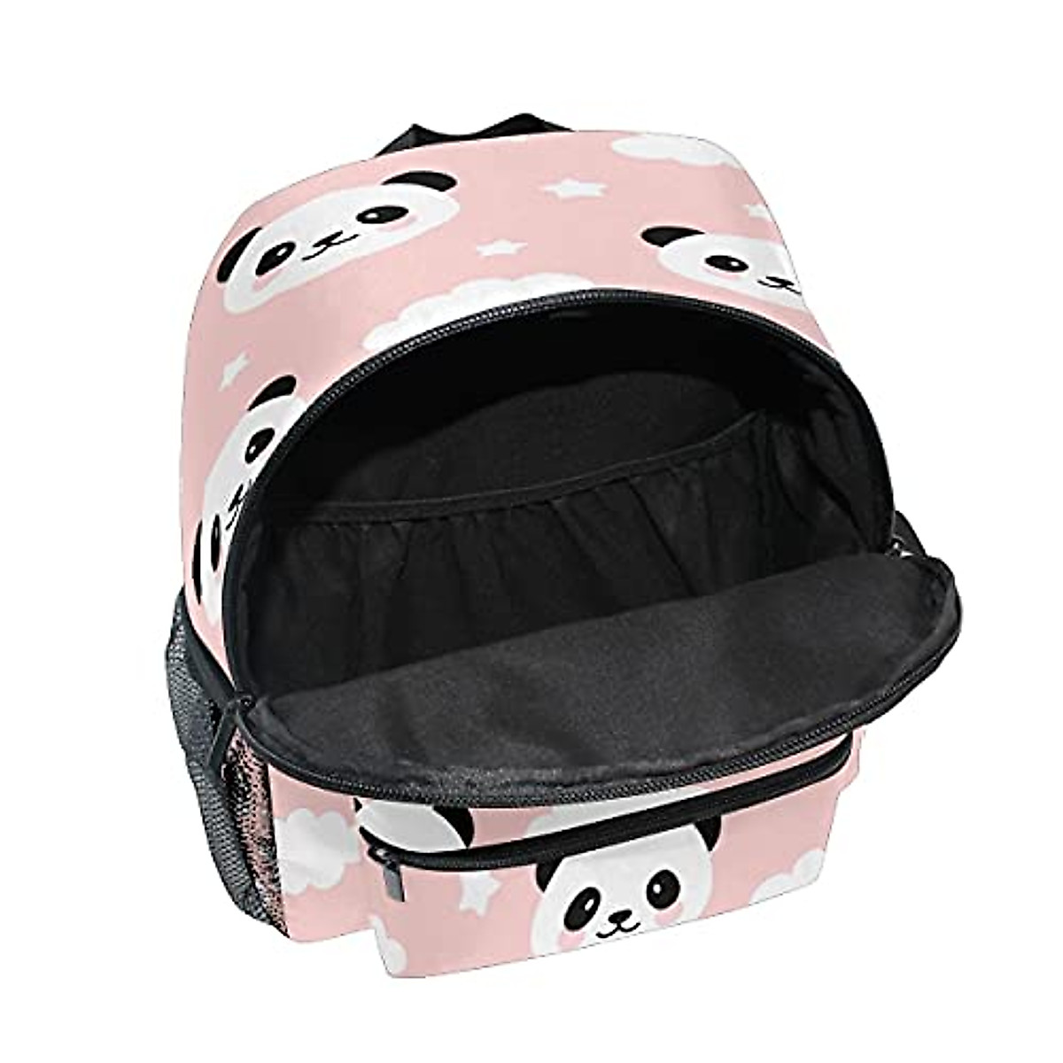ALAZA Toddler Backpack for Boys Girls,Cute Panda Animal With Clouds Kids Backpack with Chest Clip Preschool Nursery Travel Toy Bag
