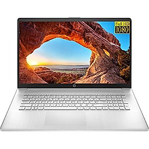 2022 Newest HP 17 Laptop, 17.3" FHD IPS Display, Intel Core i5-1135G7 Quad-Core Processor, Intel Iris Xe Graphics, 16GB RAM, 1TB PCIe SSD, HDMI, Windows 11 + Microfiber Cloth (Renewed)