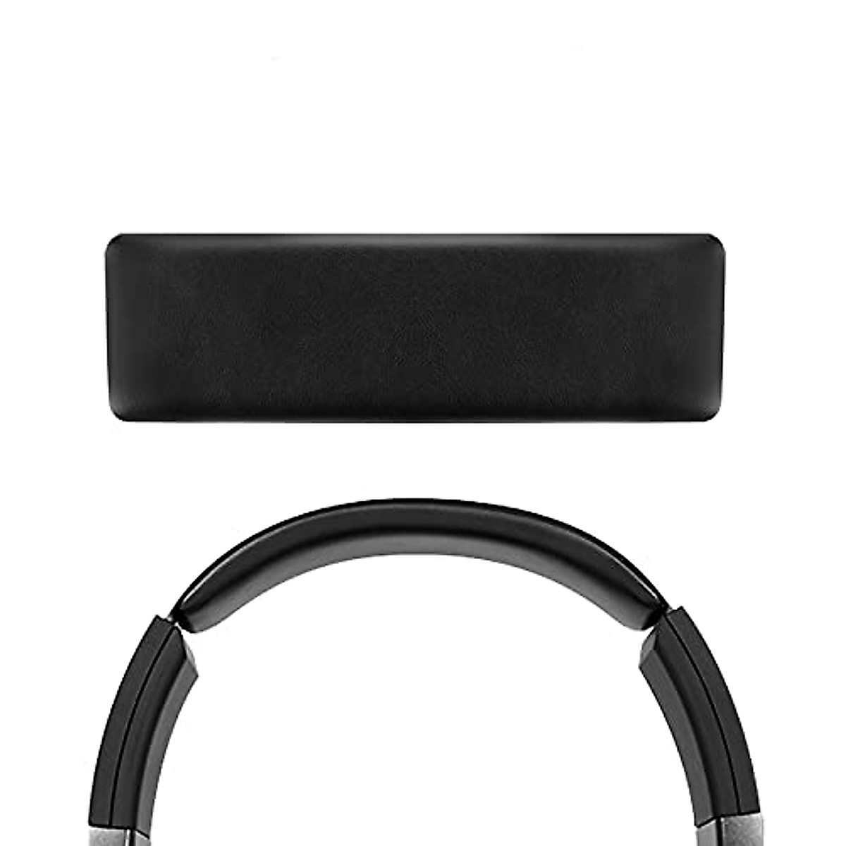 Geekria Headband Pad Replacement for AKG K845BT, K845, K545 Headphone Headband Protective Cushion/Replacement Upgrade Headband Comfort Cushion Pad (Black)