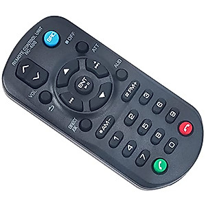 RC-406 Replacement Remote Commander fit for Kenwood CD Receiver DPX503BT KMM-BT328 DPX524BT KMM-BT228U DPX504BT DPX593BT KDC-BT360U KMM-BT328U DPX540BT KMM-BT260U KMR-M328BT KMM-X704 KDC-161URM