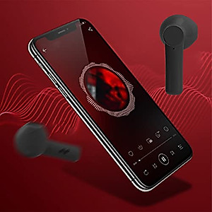 Xiuganpo Wireless Earbuds Bluetooth 5.0 Waterproof Headphones, in-Ear Earbuds Auto-Pair with LED Digital Display Wireless Charging Case, Smart Touch Control Earphones for Sports(1)
