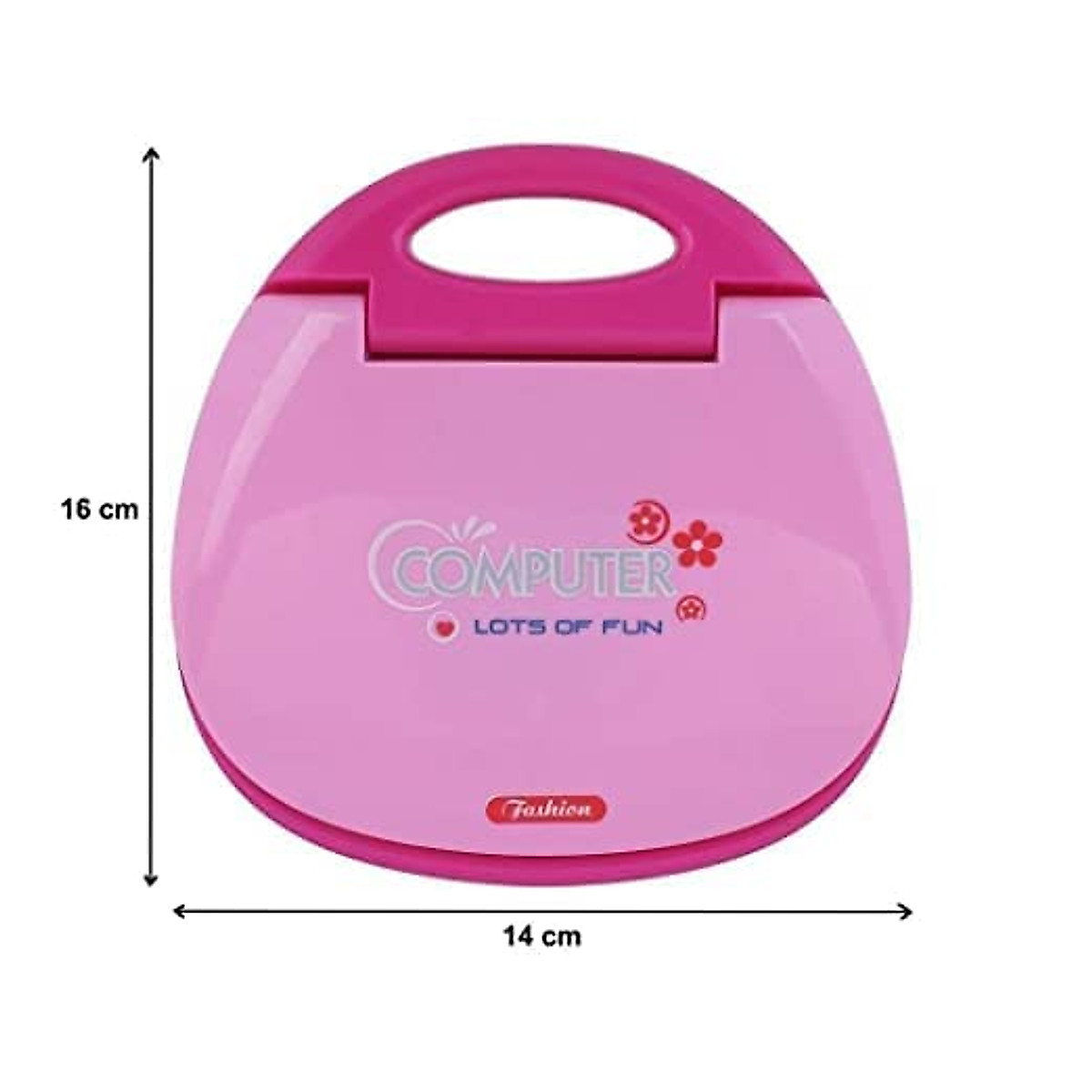 METREY Educational Laptop Toys for Kids, Numbers Alphabets Learning Kids Baby Toys with Led Display, Music, Spell & Asking Mode | Learning Tablet for Kids 3+ Years Boy Girl (Multi Color) (Pack of 1)