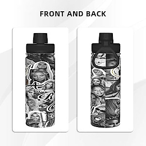 HIKTIEK Mary J Musics Blige Stainless Steel Insulated Tumbler Sports Water Bottle Hot and Cold Travel Cup 18oz