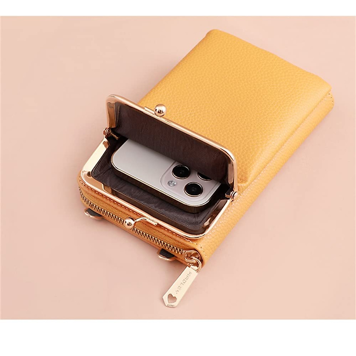 2023 Newest Phone Bag Purses, PU Leather Crossbody Wallet Purse With Phone Pocket, Travel Cell Phone Shoulder Bags For Women.