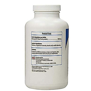 Duralactin Canine 1000mg 180ct Chewable Tabs for Dogs Vanilla Flavored