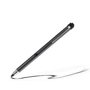Broonel Grey Rechargeable Fine Point Digital Stylus - Compatible with ASUS Chromebook Flip C214 11.6"