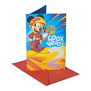 American Greetings 2nd Birthday Card for Boy (Mickey Mouse)