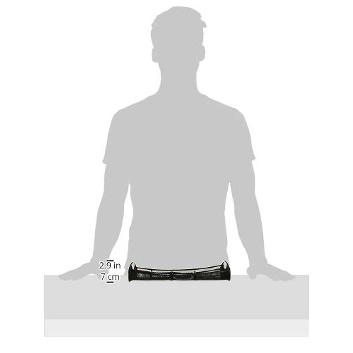 Safco Products 3262BL Onyx Mesh Desktop Organizer with Drawer, Black