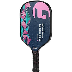 GAMMA Legend NeuCore Pickleball Paddles with Honeycomb Grip, Composite Fiberglass Surface, White - USAPA-Approved Pickleball Paddle with Thicker Large-Cell Core - Premium Pickleball Equipment