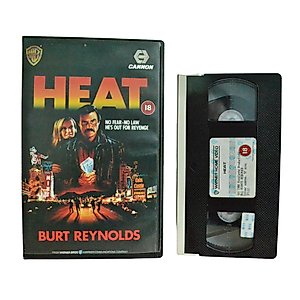 Heat - Burt Reynolds - Warner Home Video - Vintage - Pal VHS