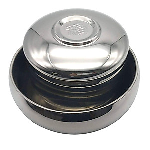 GARASANI Kitchen Tableware Stainless Steel Round Korean Traditional Rice Bowl With Lid Soup Bowl Set Vacuum Insulated Double Wall Metal Dinnerware