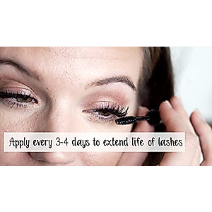 Existing Beauty Lashes Eyelash Extension Sealant Magic Black Coating - Lash Sealant for Eyelash Extensions - and Professional Eyelash Sealer for Lash Extensions, Eyelash Coating Sealant 8ml/.27 fl oz