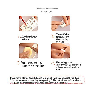 St. Patrick's Day Glitter Tattoos,Shamrock Lucky Clover Temporary Tattoo Stickers, St. Paddy's day Decorations Pack of 8,48Pcs Waterproof Decor for Men Women Kids